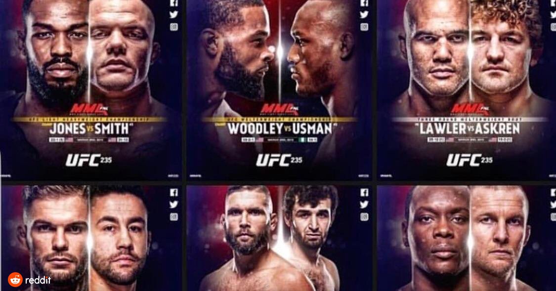 UFC 235/Best Card So Far 2019 – Billy's MMA Blog