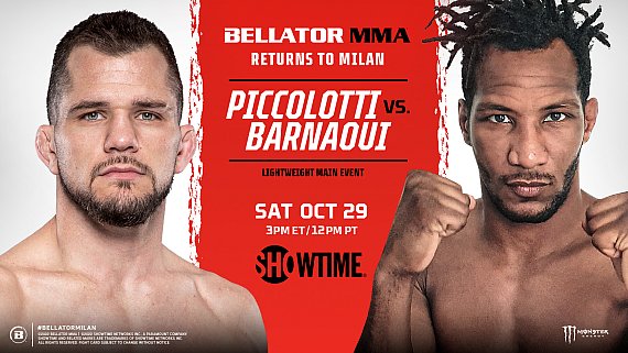Bellator Returns to Milan with Exciting Bellator Headlining Debut ...